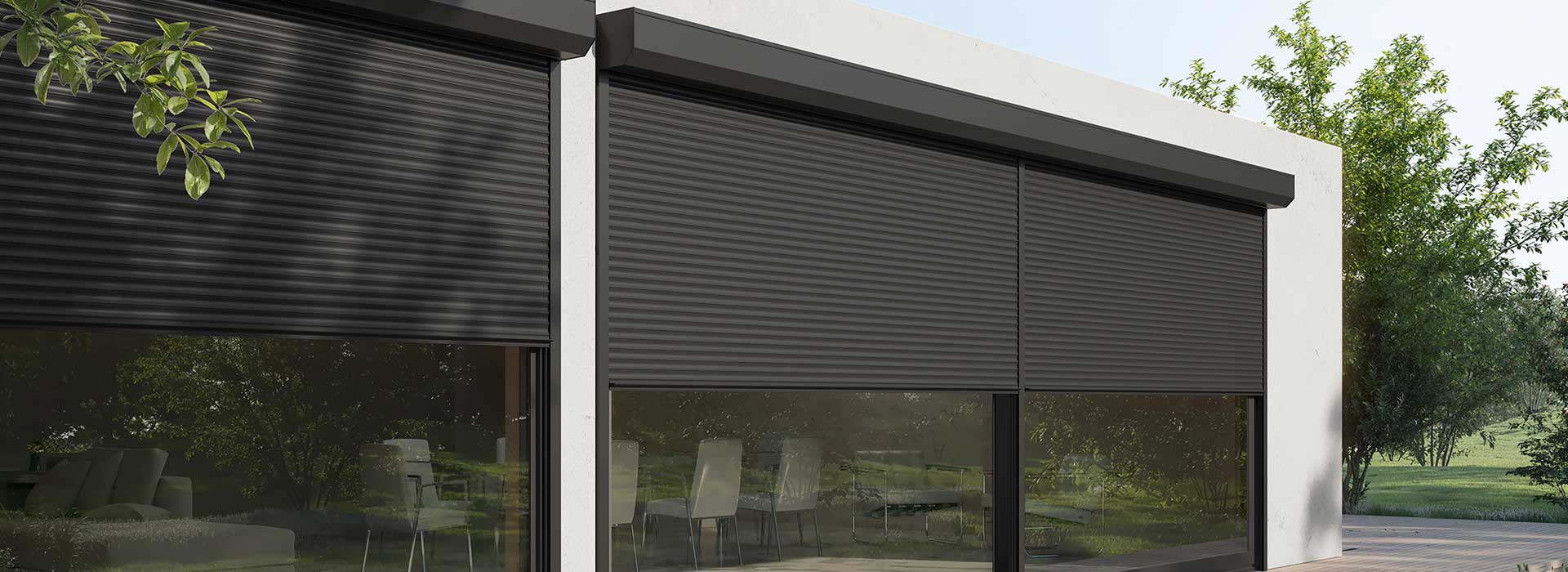 Front-mounted roller shutters » Made-to-measure | heroal